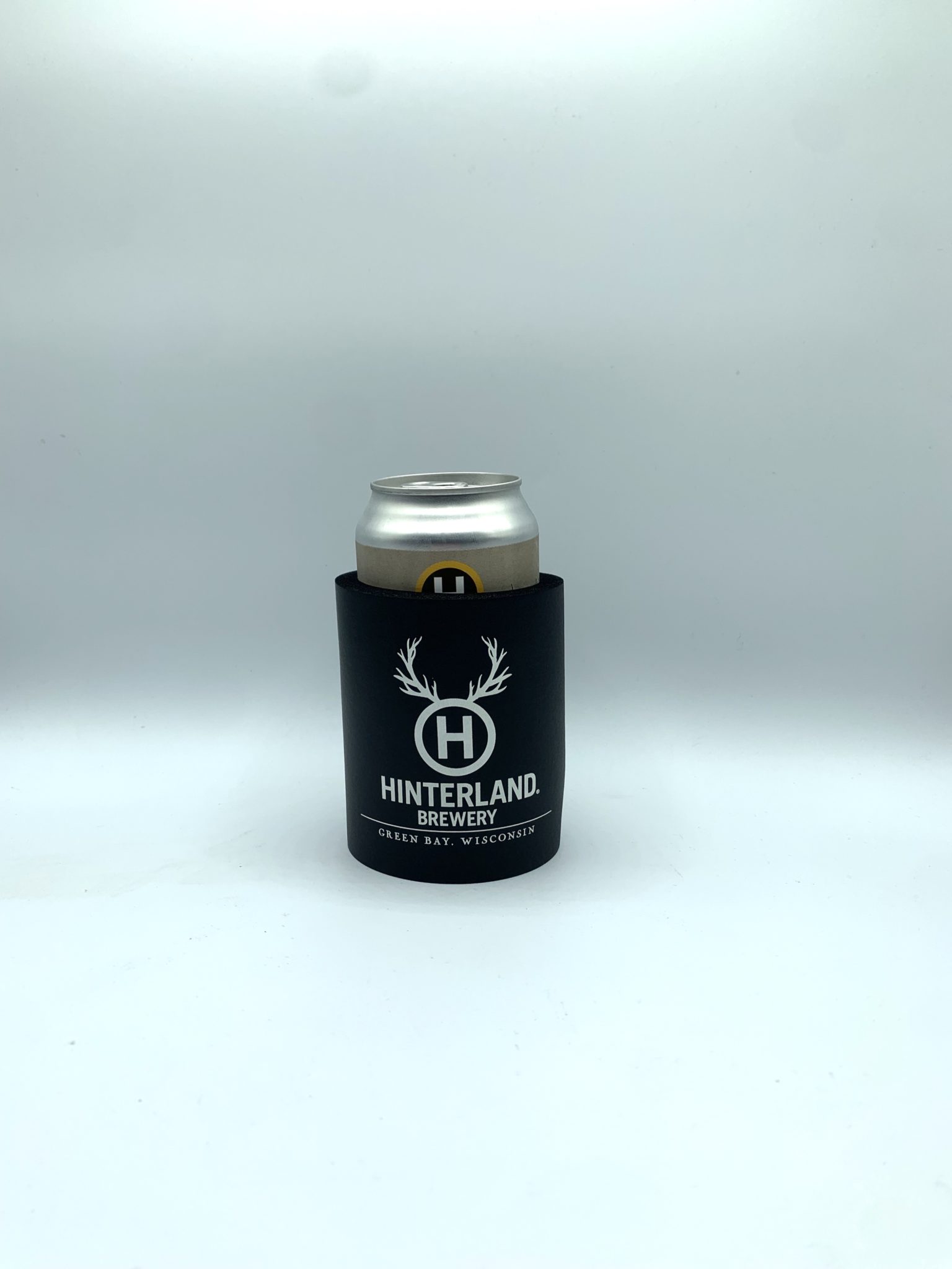 Black Can Koozie Hinterland Black Can Koozie Hinterland