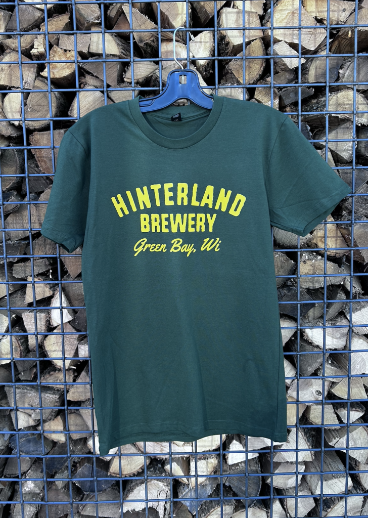 Hinterland Brewery Tee - Green - hinterlandbeer